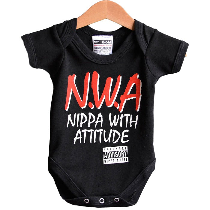 Nippa With Attitude Baby Grow – Pengeland